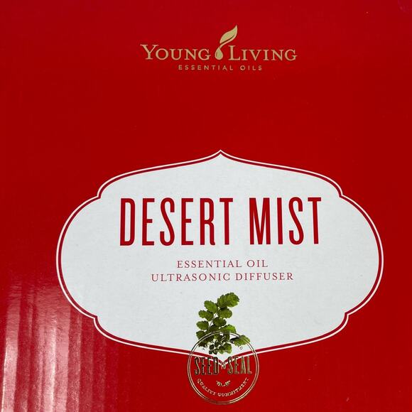 Young Living | Other | Young Living Desert Mist Essential Oil Ultrasonic Diffuser New In Box ...